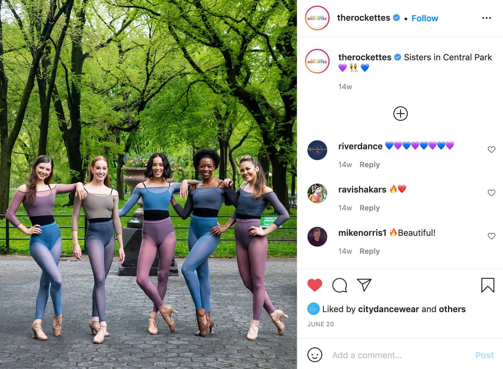 The Radio City Rockettes Rocking Meshies – Jule Dancewear